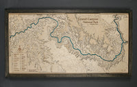 Large Grand Canyon 3D Wood Map – Tahoe Wood Maps